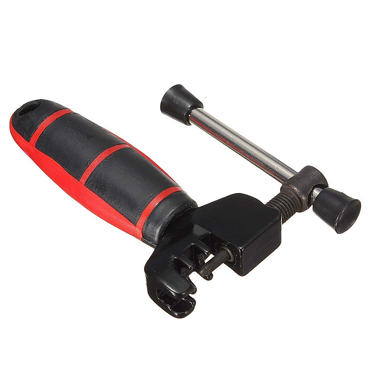 Toxz Bike Bicycle Cycle Chain Pin Remover Link Breaker Splitter Extractor Tool Kit,Bike Steel Chain Breaker Repair Tool,with Rubber Handles,Bicycle Chain Repair Tool