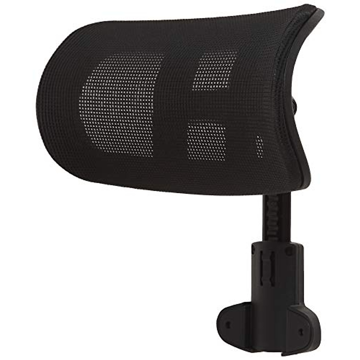 Lorell Hi-Back Chair Mesh Headrest,Ergonomic,Black