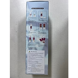 Portable Blender, Personal Size Blender for Shakes and Smoothies, Waterproof 20OZ USB Rechargeable Mini Blender Cup with 6 Sharper Blades Hand-held Blender for Kitchen/Home/Travel