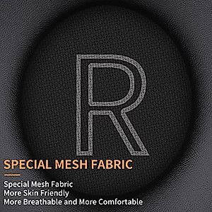 Riwbox TX8 Bluetooth Headphones, Over Ear Headphones, HiFi Stereo, with Touch Control and mic, Soft Earmuffs/Foldable/SD/TF, 40H Playtime, for iPhone and Android, Great for Music/OFC/Tour/Gym/Game