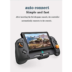 DOBE FOMIS ELECTRONICS TNS-19252 switch controller Plug and Play for N- Switch Charge and Play Games at Same time with six-axis Gyroscope Gravity Sensing Dual-Motor Vibration (19252C)