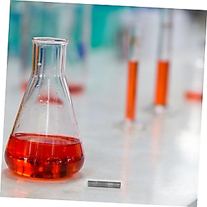 Mobestech Stirring Rod Magnetic Stir Bar Stirrer Mixer Laboratory Magnetic Stirrer Rod Laboratory Stir Bar Laboratory Magnetic Stir Rod Chemistry Experimental Stirrer Glass re-usable