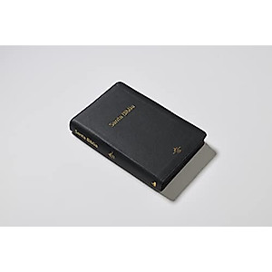 RVR60, Santa Biblia, Letra Grande, Tamaño Compacto, Leathersoft, Negro, Palabras de Jesús en Rojo (Spanish Edition)