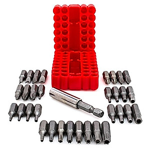 Bastex Tamper Proof Security Screw Hex Bit Head Set