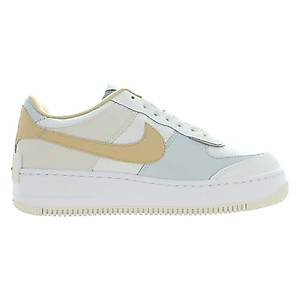 Nike Women's Air Force 1 Shadow White/Black-Team Gold (FJ0735 100) - 5.5