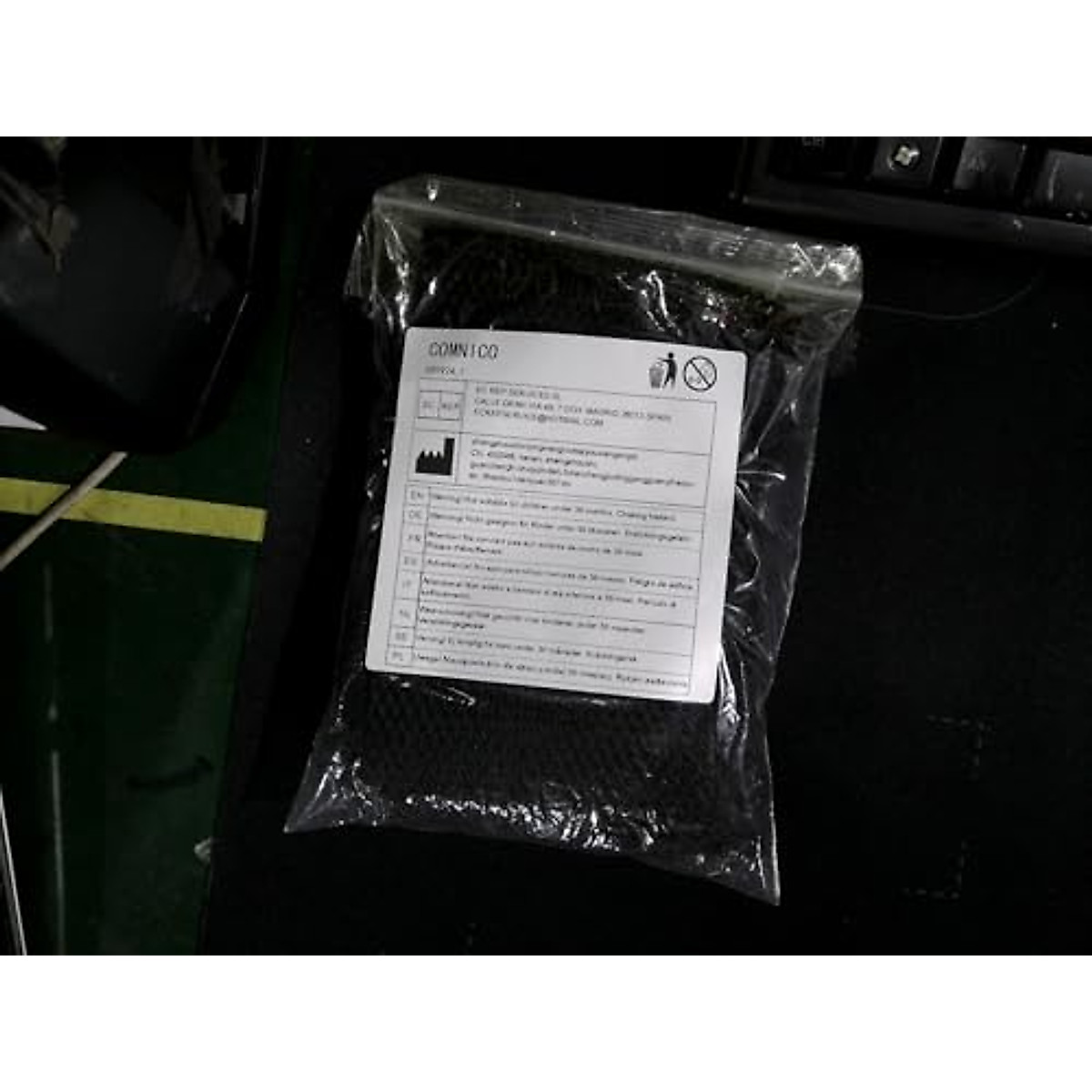 COMNICO Small Mesh Bags, 12Pcs Nylon Storage Bags for Washing Machine Black Mesh Drawstring Bag Portable Travel Stuff Bags with Sliding Drawstring for Travel Sports Storage Toy Outdoor Activities