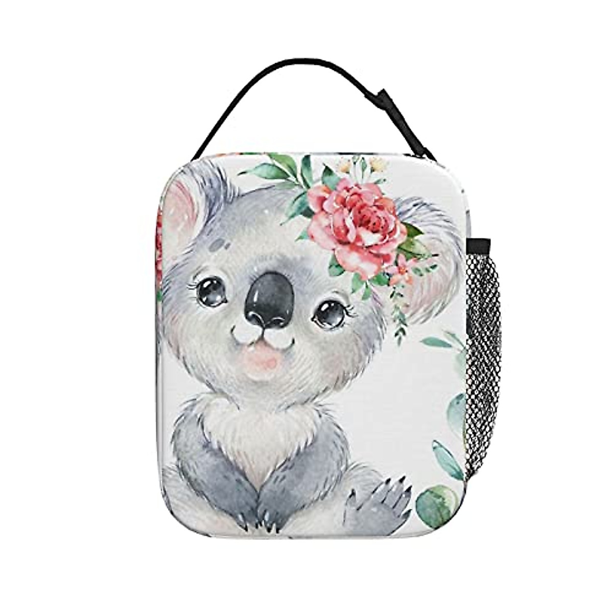 Floral Tree Animal Koala Lunch Bag Tote Bag Lunch Bags For Women/Man'S Lunch Box Insulated Lunch Container