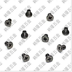 Screw 1000pcs/lot CM2.53.5 Steel with Black Znic Plus Hard Laptop Screw (Notebook Computer Screw)