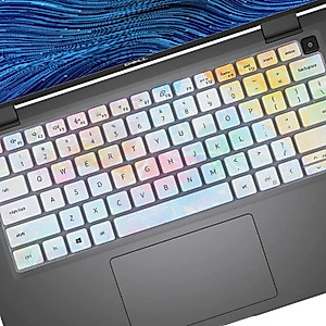 Keyboard Cover Skin for Dell Latitude 14" 7450 7440 7430 7420 7410 3340 5450 5440 5431 5430 5420 9420 9430, Latitude 16" 7640 7650, 15.6" Dell Latitude 7520 9510 9520 Laptop Keyboard Protector