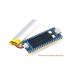 RP2040-LCD-0.96-M Mini Board High-Performance Pico-Like MCU Board with Pre-Soldered Header Based on Raspberry Pi Microcontroller RP2040,Onboard 0.96 inch LCD,USB-C Connector,Low-Cost