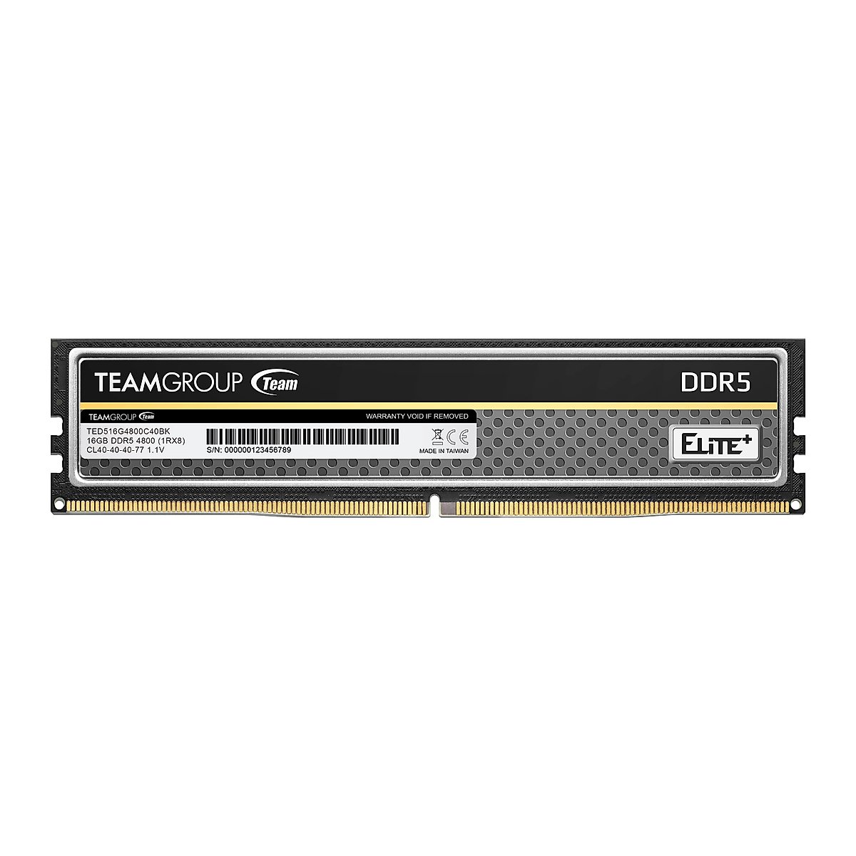 TEAMGROUP Elite Plus DDR4 16GB Kit (2 x 8GB) 2666MHz PC4-21300 CL19 Unbuffered Non-ECC 1.2V U-DIMM 288 Pin PC Computer Desktop Memory Module Ram Upgrade (Red) - TPRD416G2666HC19DC01