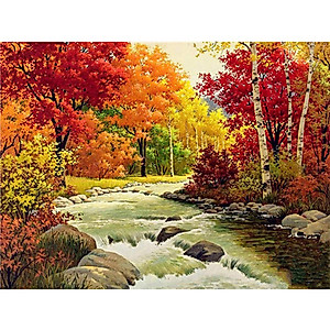 Jigsaw Puzzles for Adultlandscape-4000piece Puzzle Large Wooden Puzzles for Adults and Kids with A Poster
