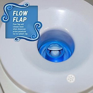 TERA PUMP TRRWC02 Reusable No-Splash Cap for 48mm Screw Top Snap on Crown Top, 3 Gallon to 6 Gallon Bottle Water Dispensers with Probes