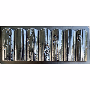 Concrete Mold Edge Stone Mold Log Edging Border ABC Plastic Sold 1 Piece (Br12-Small)