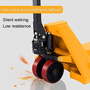 Tory Carrier Hand Pallet Jack, Standard Duty Manual Pallet Truck 48" Lx27 W 5500lbs Capacity