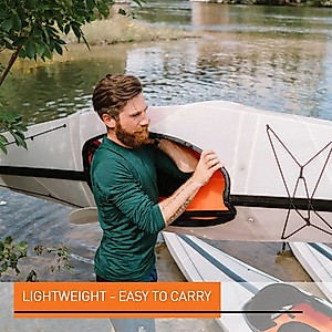 Oru Kayak BayST Folding Portable Lightweight Kayak - High Performance for Fishing, Sailboats and Backcountry Trips