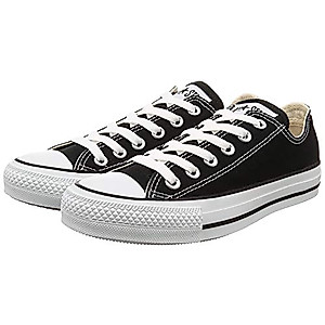 Converse Unisex Chuck Taylor All Star Low Top Black/White Sneakers - US Men 6 / US Women 8