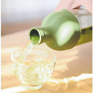 Hario Cold Brew Tea Wine Bottle, 750ml, Olive Green