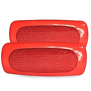 Mighty Vac Pro, The Super Sweeper + Lint Brush. Handheld Vacuum for Crumbs, Pet Hair, Dirt, Dust, Dry Spills and Lint. (2, Red)