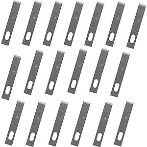 LinaLife 100PCS wholesale Excel Hobby Blade #4 Replacement Stainless Steel Hobby Blade Carbon Steel Craft Fine Knife Blades Hobby Knife Cutting Tool for Art Cutting, Sculpture, Scrapbooks