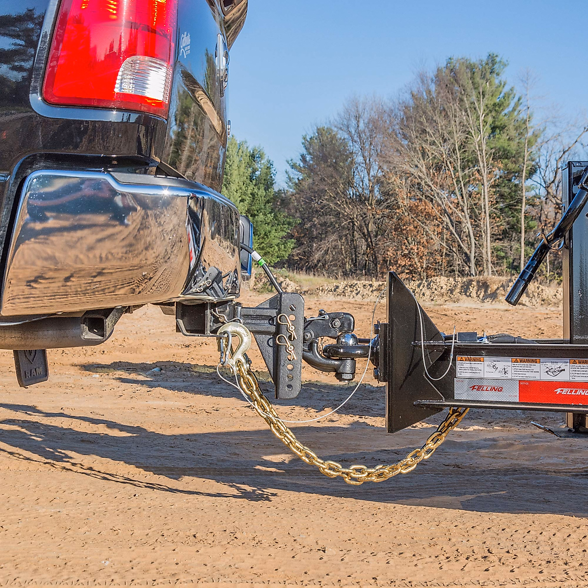 CURT 48560 Black Steel Pintle Hitch Lunette Ring 3-Inch ID, 60,000 lbs, 4-1/2-Inch Bolt Pattern