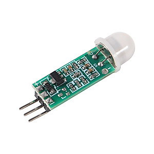 AEDIKO 10pcs HC-SR505 Human Motion Sensor Mini Infrared PIR Detector Switch Module High Power High Efficiency Digital Measurement for DIY Electronic Practice