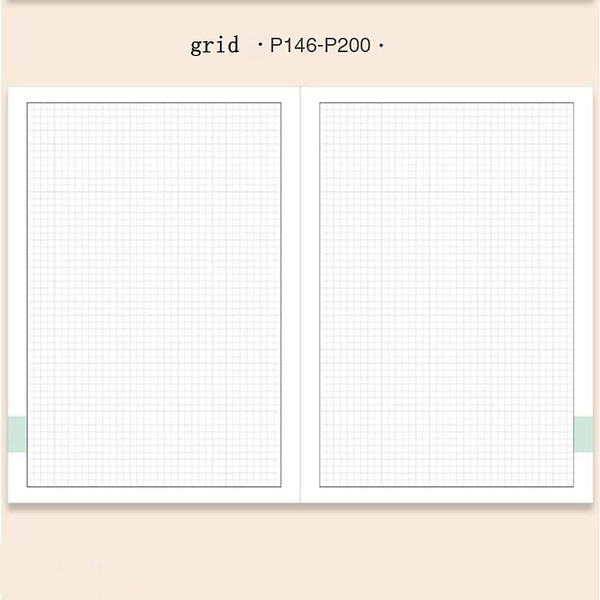 B6 Undated Monthly Weekly Planner Inner Core Time Management Weekly Schedule Book for Full Year Timeline Agenda Notebook Refill Paper (B6 inner core)