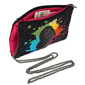 Mary Frances Express Yourself Crossbody Phone Bag, Multi