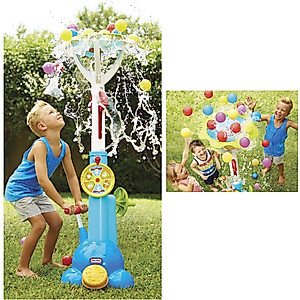 Little Tikes Fun Zone Pop 'N Splash Surprise Game for Kids + Balls, Multicolor