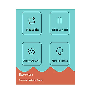 TAOZUA Cat Pill Shooter, Pet Pill Dispenser with 2 Silicone Tips, Medicine Pill Pusher for Cats, Puppies and Small Animals