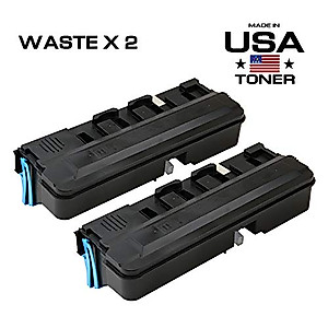 MADE IN USA TONER Compatible Waste Box for Konica Minolta WX-103 (2 Pack)