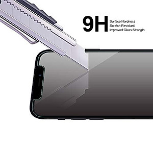 Supershieldz (2 Pack) Designed for iPhone 14/13/13 Pro (6.1 inch) Tempered Glass Screen Protector with (Easy Installation Tray) Anti Scratch, Bubble Free