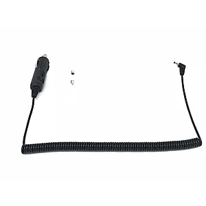 DCPOWER CAR Coiled Power Cord Compatible Replacement for Cobra XRS-9300, XRS-9330, XRS-9340, XRS-9345 Radar Detector