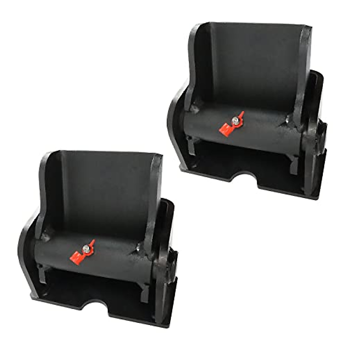 LOSTAR Pair(2) Dump Trailer Hinges - Dump Truck Trailer Dump Body Hinge Heavy Duty Greasable Weld On Solid Steel