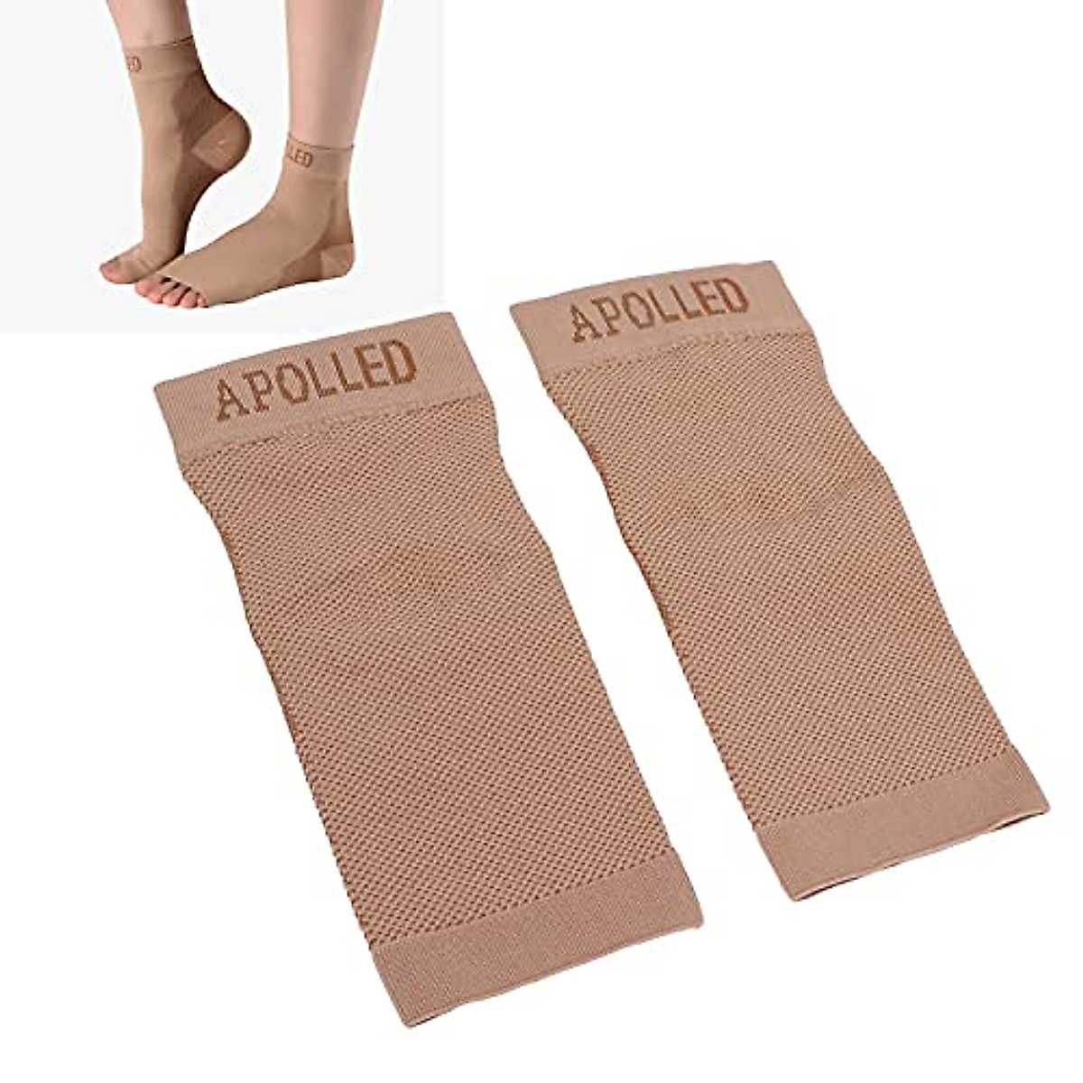 Fasciitis Socks, Avoid Secondary Injury Comfortable Fabric Manufacturing Compression Socks for Outdoors for Home for Life for Sports(S/M)