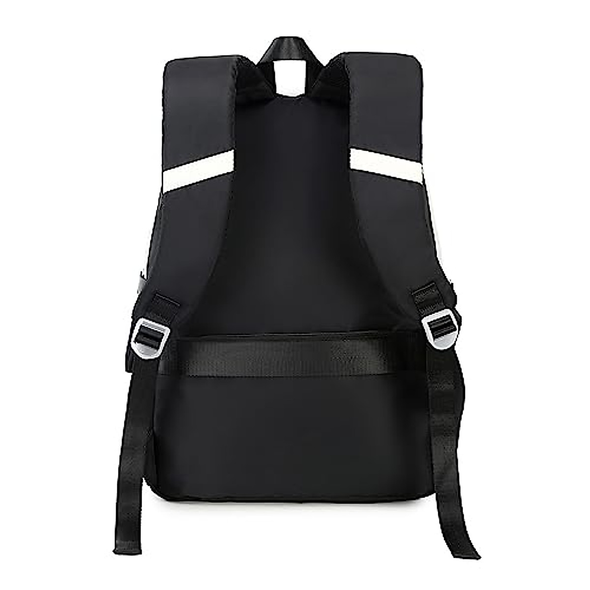 Jaygulf Waterproof Women Laptop Backpack Casual Girls Daypack Black