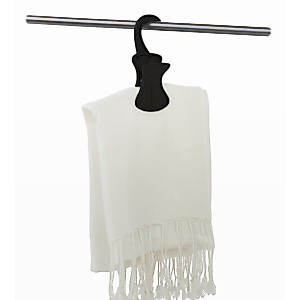 neatfreak (4 Pack Plastic Hanging Accessory Hook Clips Closet Storage Travel Organizer