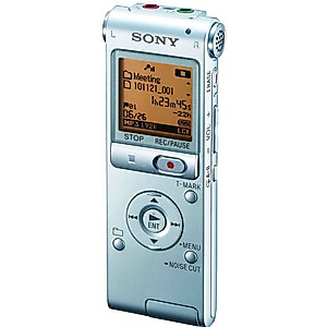 Sony ICD-UX512 2GB Expandable Digital Recorder with MP3 Capabilities - Silver