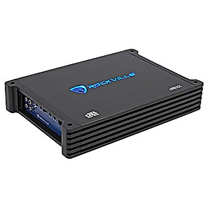 Rockville DK512 PACKAGE Dual 12" 2800w K5 Car Subwoofer Enclosure+DB12 Amplifier