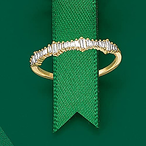 Ross-Simons 0.20 ct. t.w. Baguette Diamond Ring in 14kt Gold