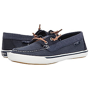 Sperry Womens Lounge Away Sneaker, Navy, 7.5