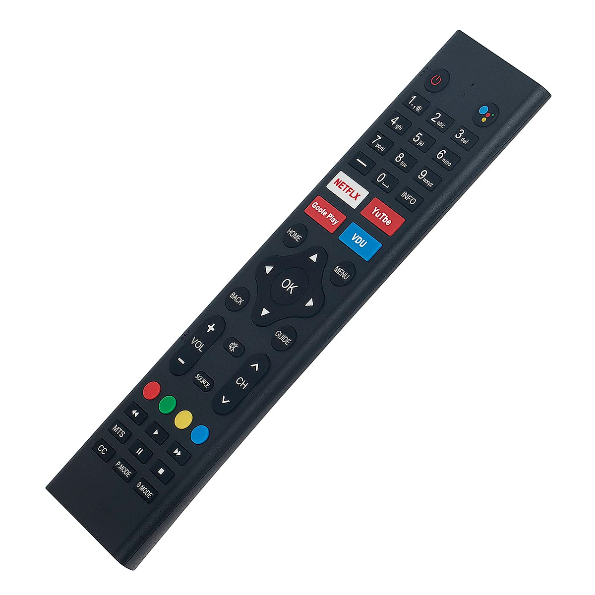 8142026670099K Replaced Remote with Voice Assistant fit for Sceptre Smart Android 4K Smart TV UMC & SRC Series A328BV-SRC A558CV-UMC A658CV-U A515CV-UMC A518CV-UMC A550CV-UMC A650CV-UMC A435BV-FSRC