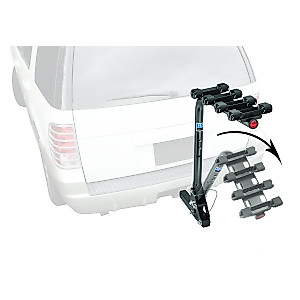 Pro-Series 63124 Eclipse Black 2-Inch Sq. 4 Bike Carrier