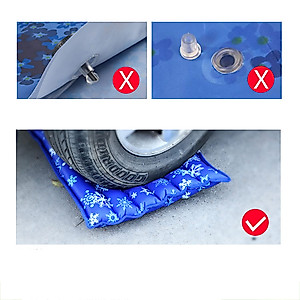 Longnavigator Cooling Mat, Cool Pillow Ice Pillow,Water Cooling Seat Cushion for Office Chair & Car Seat Cushion, Soft Summer Ice Water Pad,Children,Student,Office,Car (Little White Bear