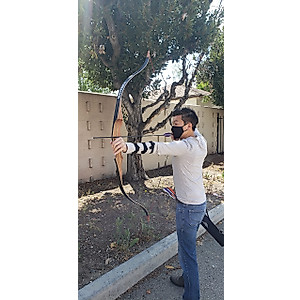 Southland Archery Supply Maverick One Piece Traditional Wood Hunting Bow (35 pounds, Right Hand)