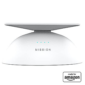 Made for Amazon Battery Base in White, for Echo Show 8 (1st and 2nd Generations)