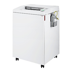 4005 Cross Cut Commercial Office Paper Shredder with Automatic Oiler, Continuous Operation, 37-39 Sheet Capacity, 44 Gal Bin, 20AMP Required