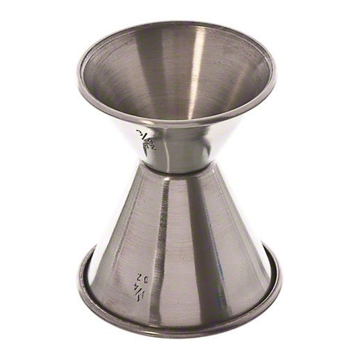 Update International (JI-2) 3/4 x 1-1/4 oz Stainless Steel Jigger