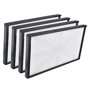 4 Pack RCX70101 Filter Cartridge Refill Kit fit for Hayward Tiger Shark Pool Vacuum Cleaners Maytronics