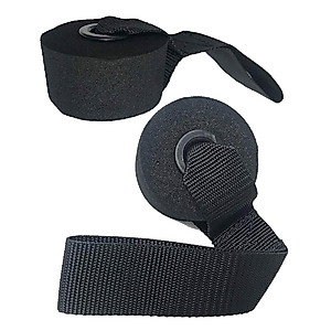 BESPORTBLE 2pcs Fitness Elastic Band Training Strap Exercise Equipment for Home Use Stretching Equipment Rope Cable Machine Fitness Door Elastic Workout Bands Workout Band Door Anchor Battle